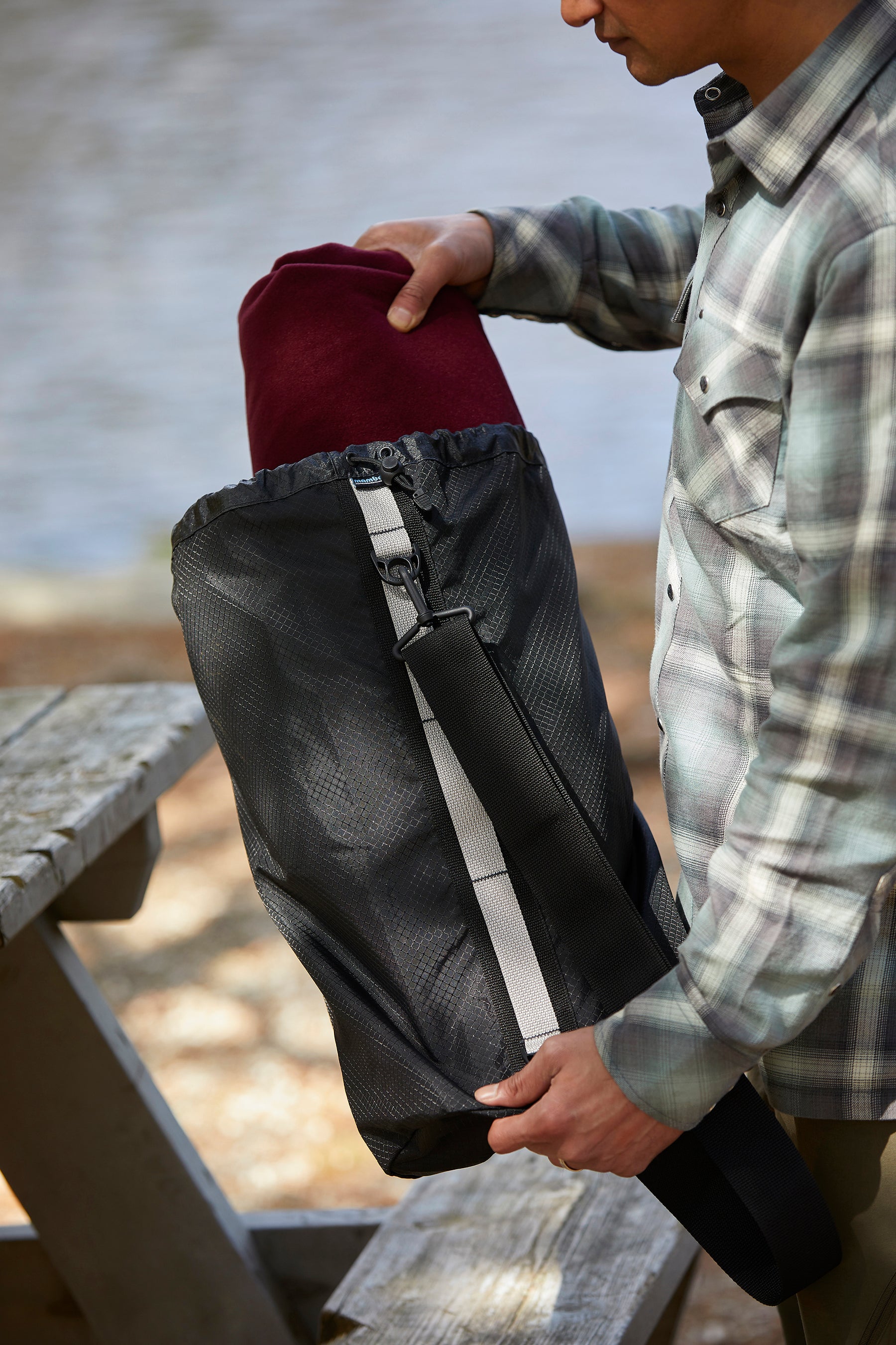 Mambe Waterproof Stuff Sack | Drawstring Stuff Sack – Mambe Blanket Co.